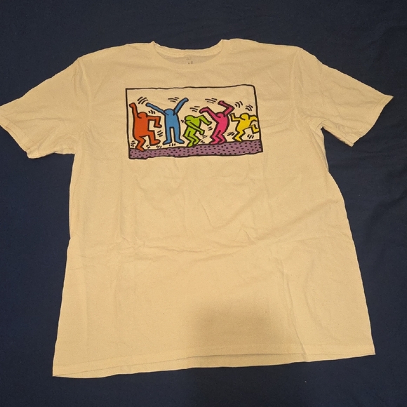keith haring | Shirts | Keith Haring White Graphic Tshirt | Poshmark